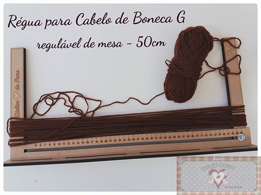 CP086 Regla -Regla para Pelo de Muñeca G (50 cm) **PRE VENTA** – Telas ...